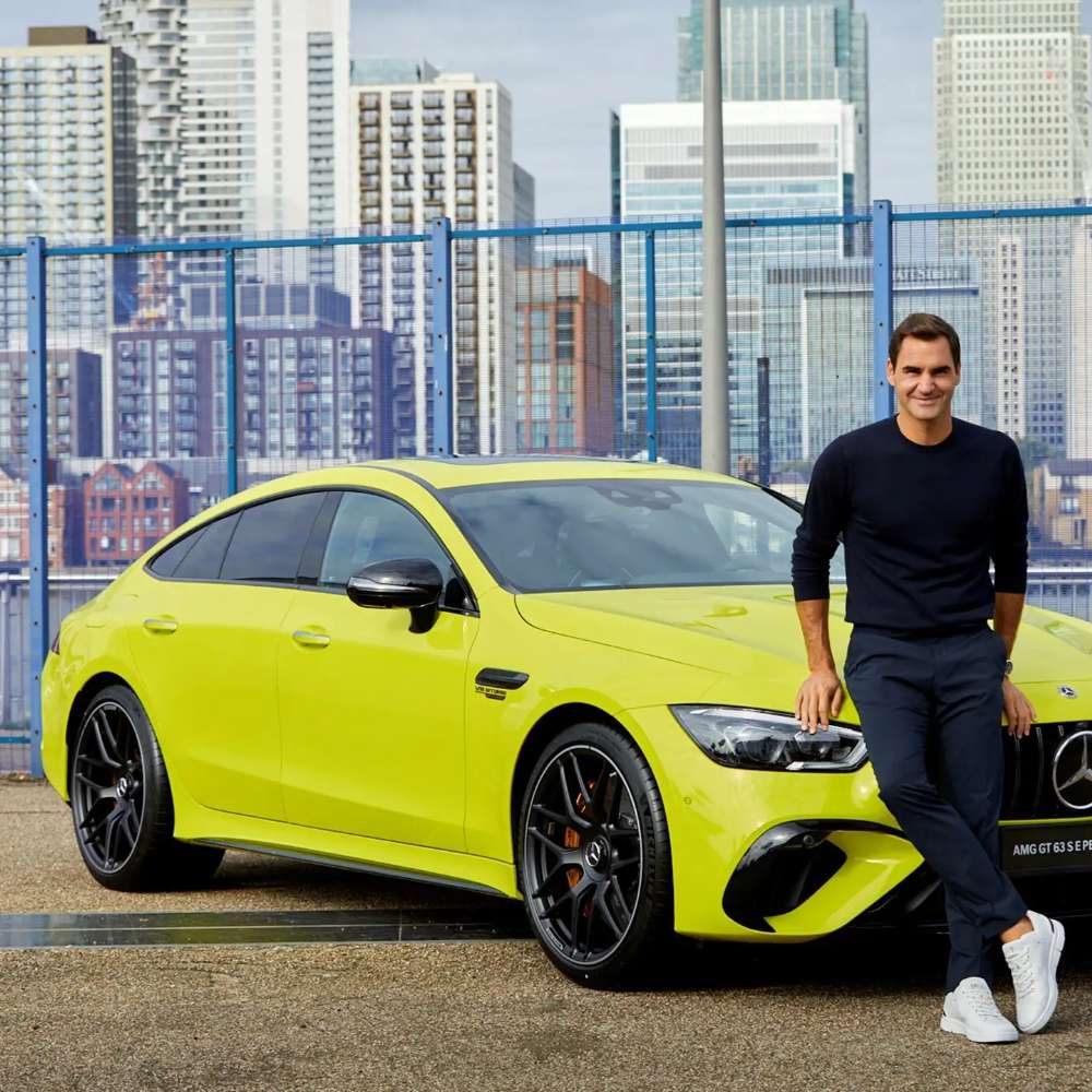 Tennis legend Roger Federer auctions Mercedes-AMG with 843 HP