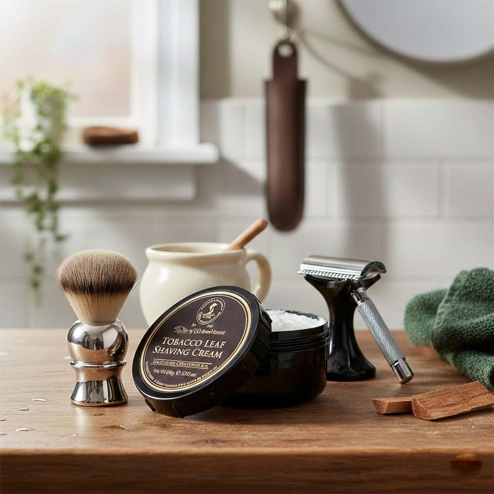 Luxury Men’s Shave Creams & Premium Soaps