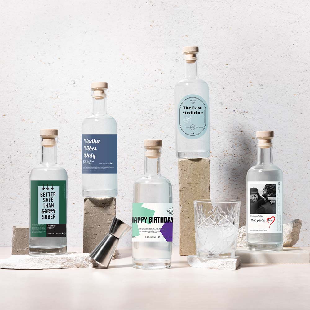 Personalised Vodka - Personalised Spirits - Spirits & Drinks
