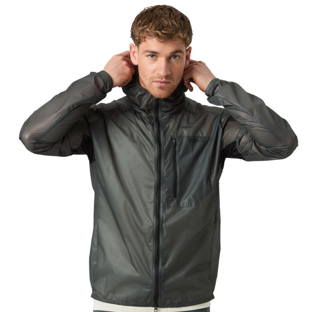 Björn Borg Borg Running Jacket - Blue-Green
