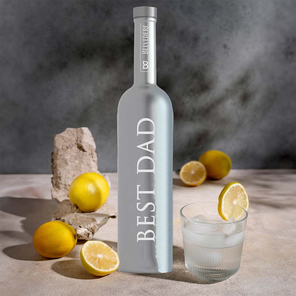 Belvedere Customizable Chrome Vodka - Magnum
