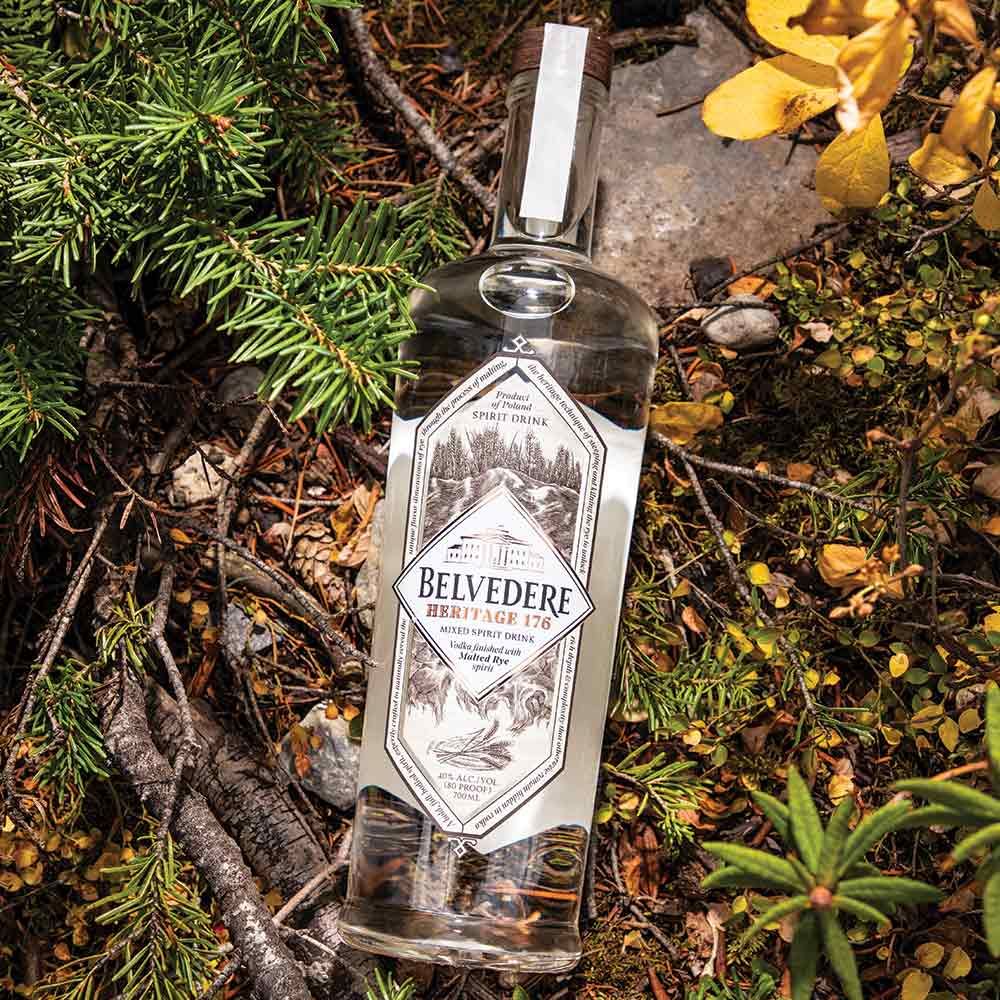 Perfect Serve Wodka On The Rocks - Belvedere Heritage 176 & P-Stash