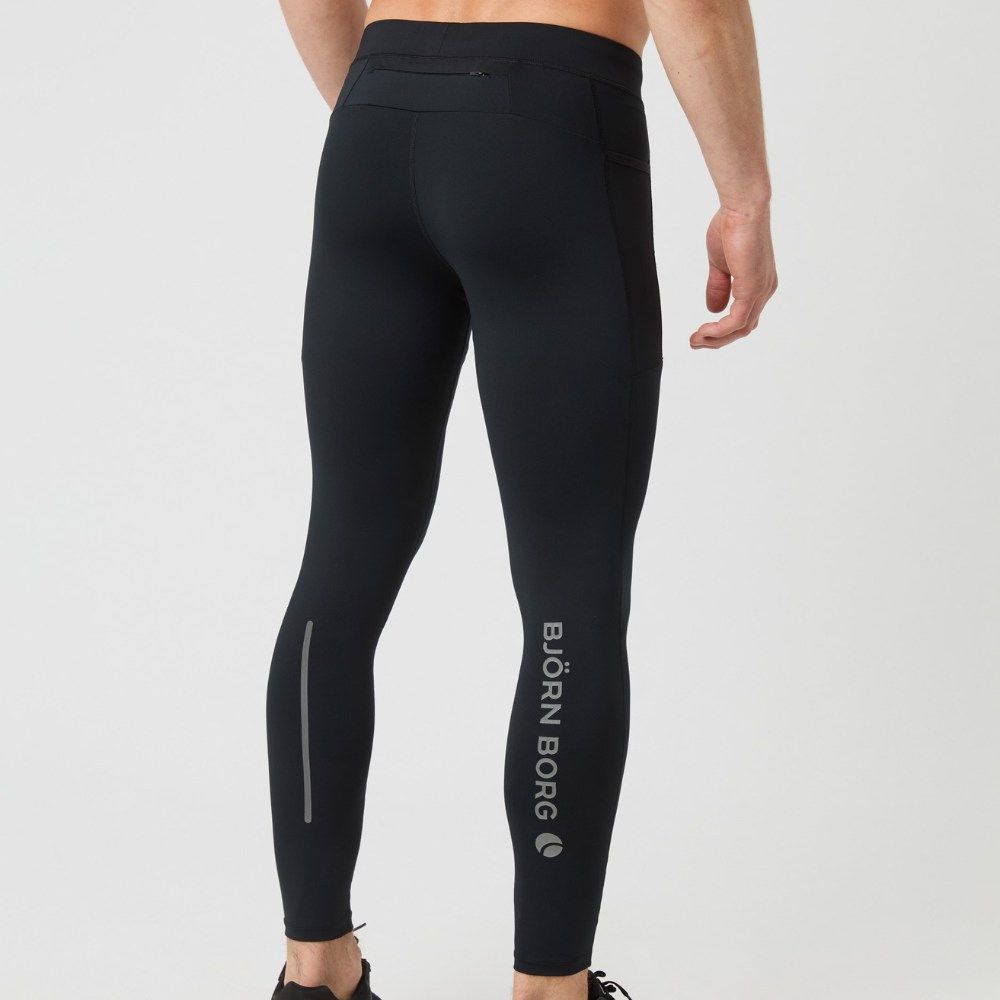 Björn Borg Borg Running Tights - Black