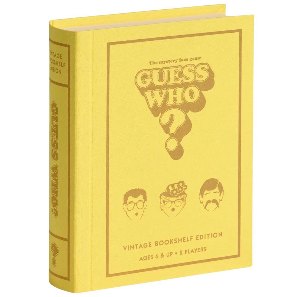 Guess Who? Vintage Bookshelf Edition