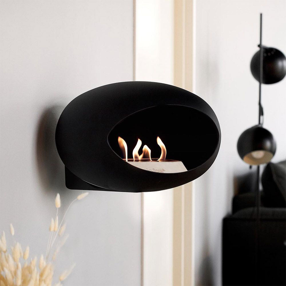 Le Feu Bio Fireplace Wall - Black