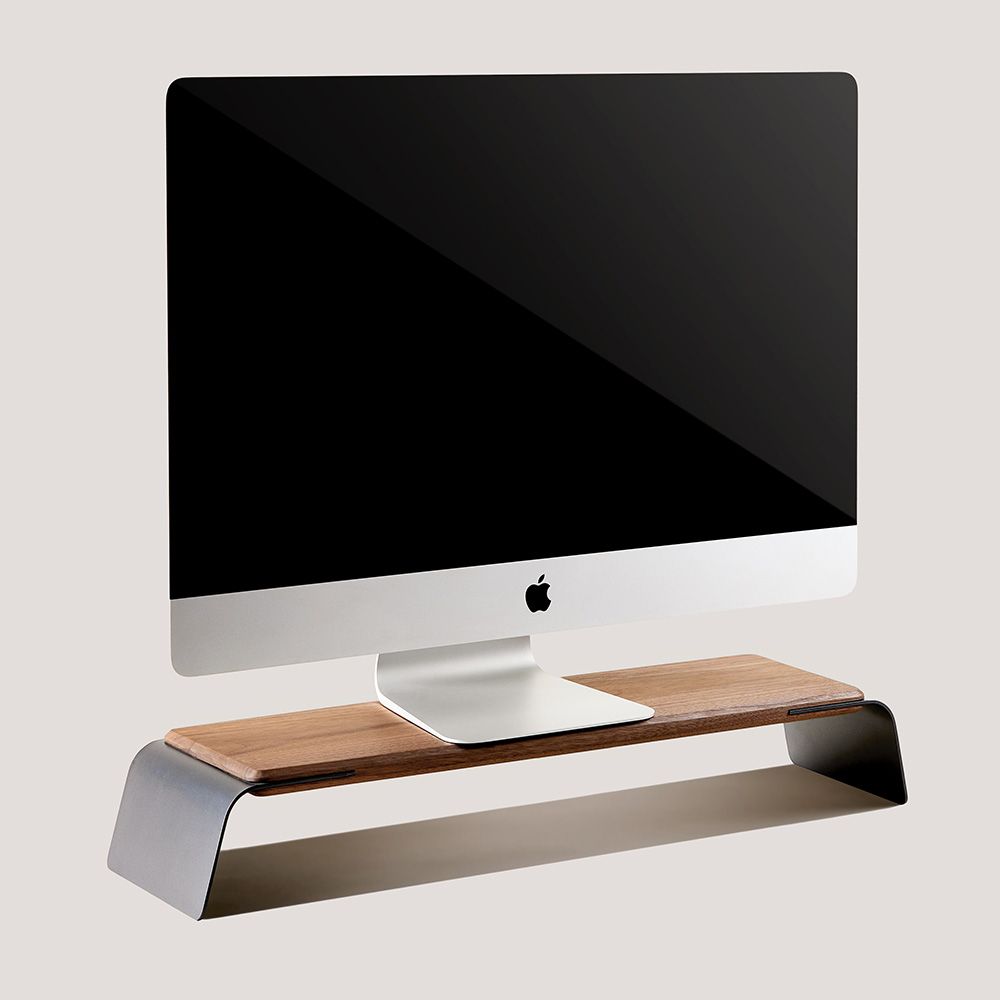 NOOE Soar Monitor Stand - Walnut