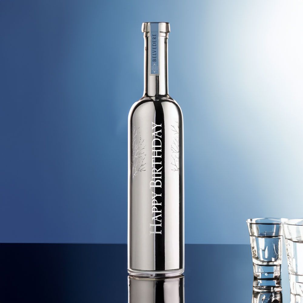 Vodka Personnalisable Belvedere Silver Sabre Luminous - Magnum