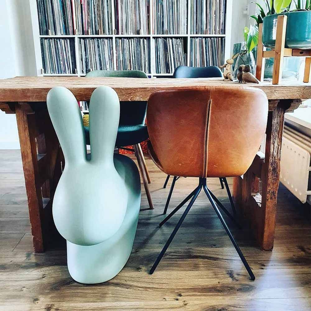 Qeeboo Rabbit Chair Medium - Red