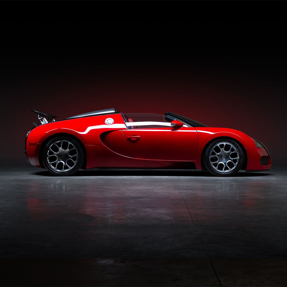 Rudolf van der Ven Bugatti Veyron art mural - Signature Collection