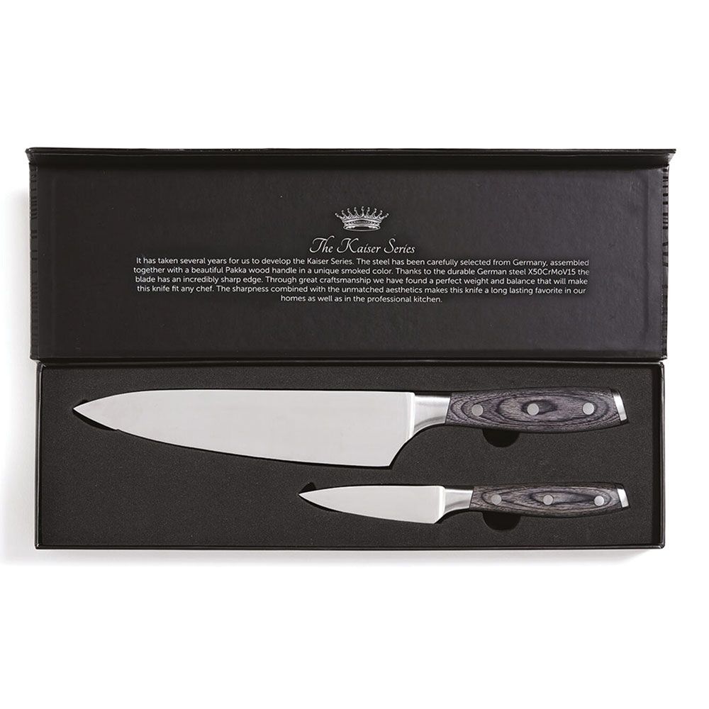 Kaiser Knife Set - A wonderful, exclusive gift for the chef!