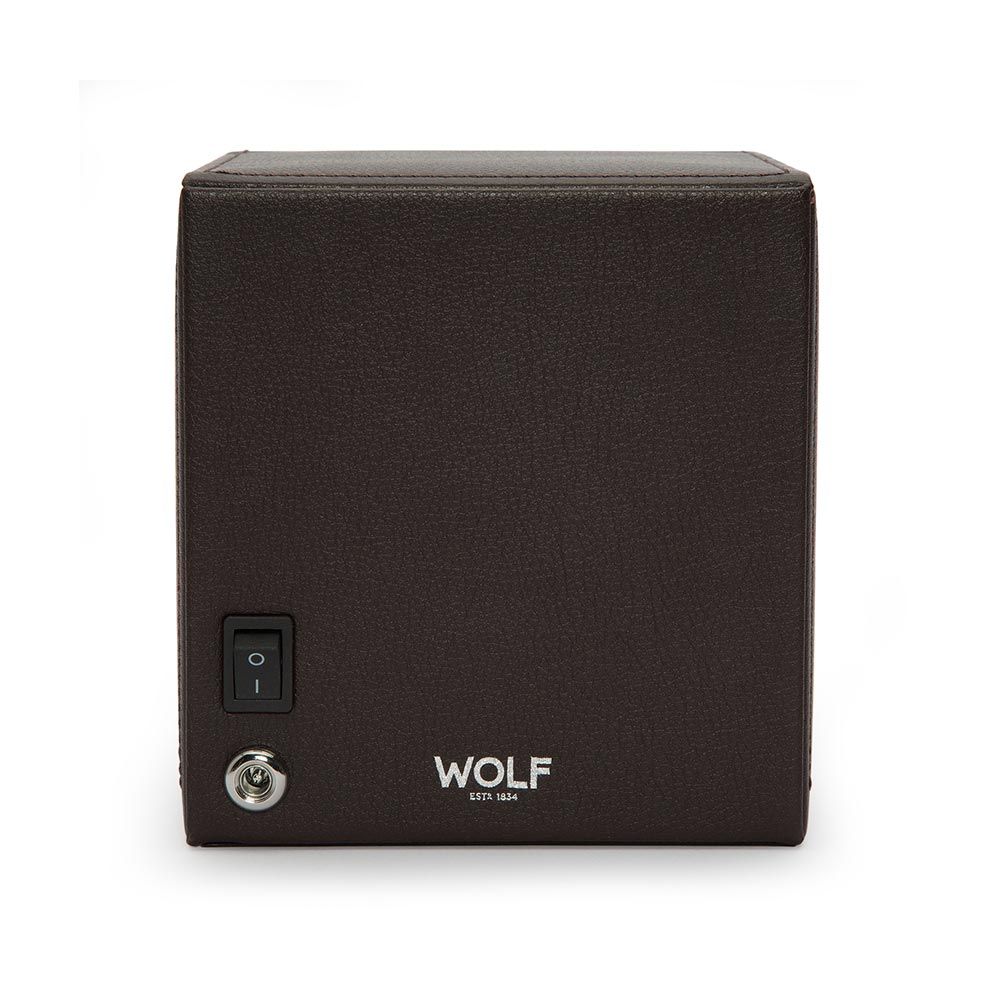 WOLF Cub Single Watch Winder - Bruin