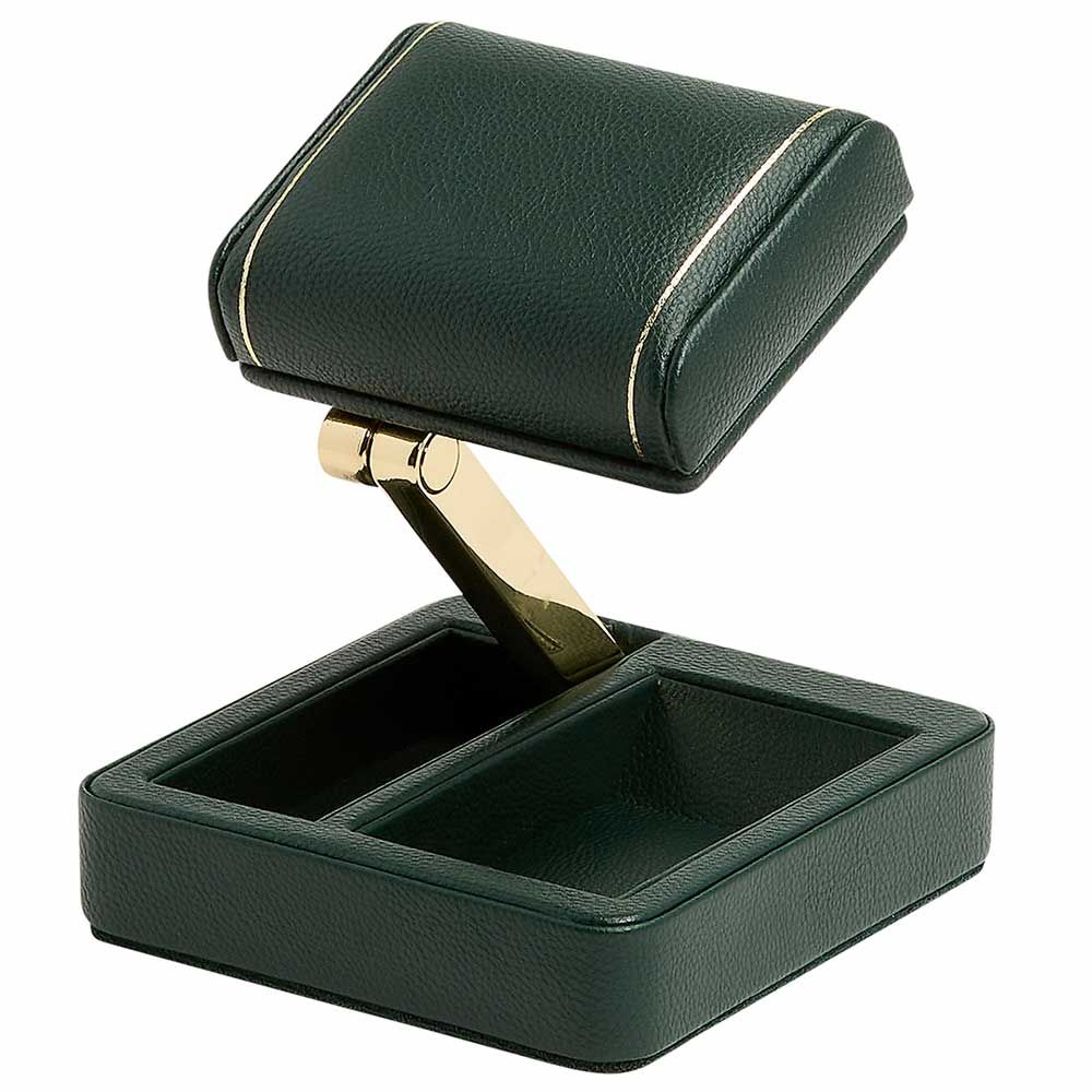 WOLF British Racing Single Travel Watch Stand - Green
