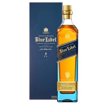 Johnnie Walker Blue Label Ghost en Zeldzame V Port Dundas