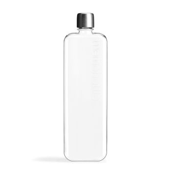 Memobottle Stainless Steel Slim - White
