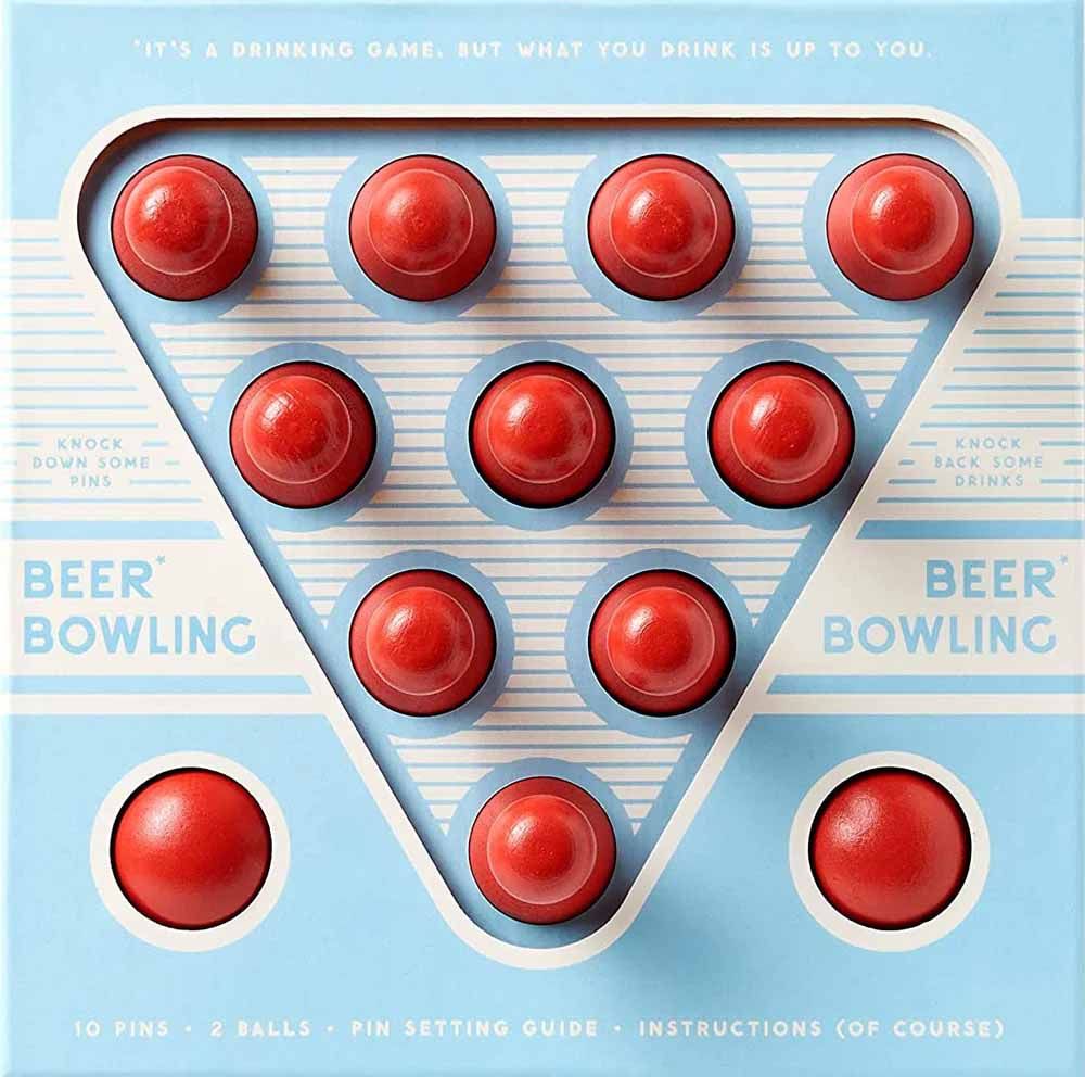 Bier Bowling Drinkspel Set