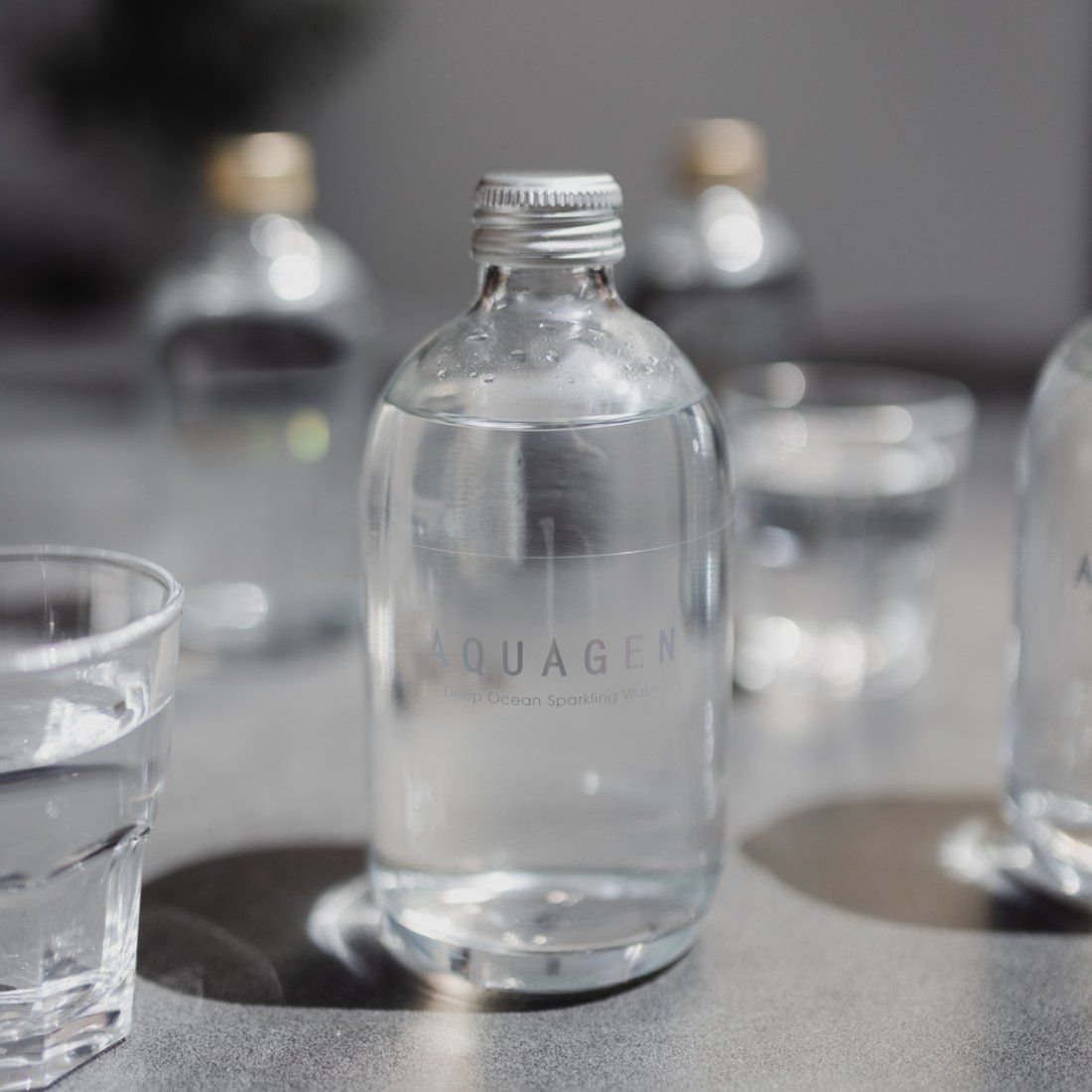 Aquagen Deep Oceaan Sparkling Water - 24 bottles