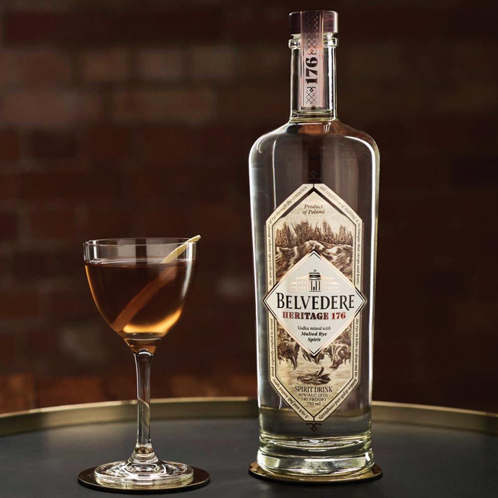 Perfect Serve Wodka On The Rocks - Belvedere Heritage 176 & P-Stash