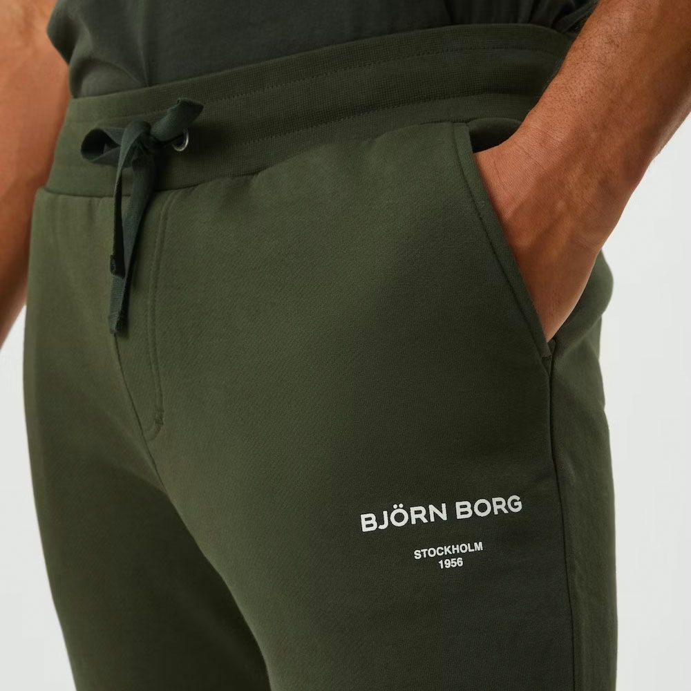 Björn Borg Borg Logo Pants - Dark Green