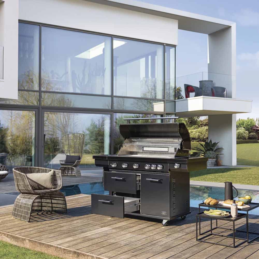 Boretti Imperatore Nero 5B Gas Barbecue
