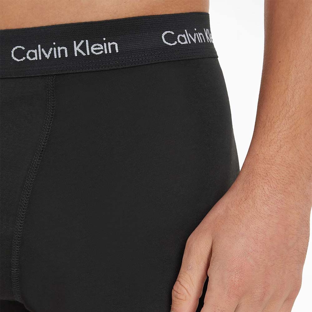 Calvin Klein Cotton Boxershort 3-Pack - Black