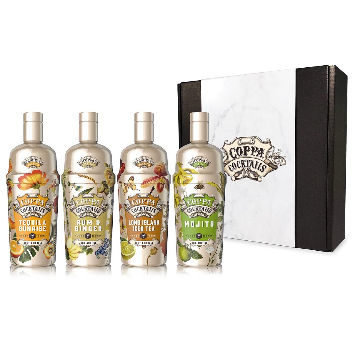 Coppa Cocktails Ready to Drink Premixed Cocktail Set