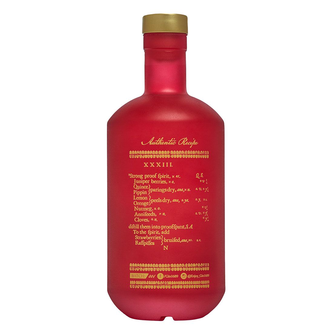 Gin 1689 - Queen Mary Pink Gin