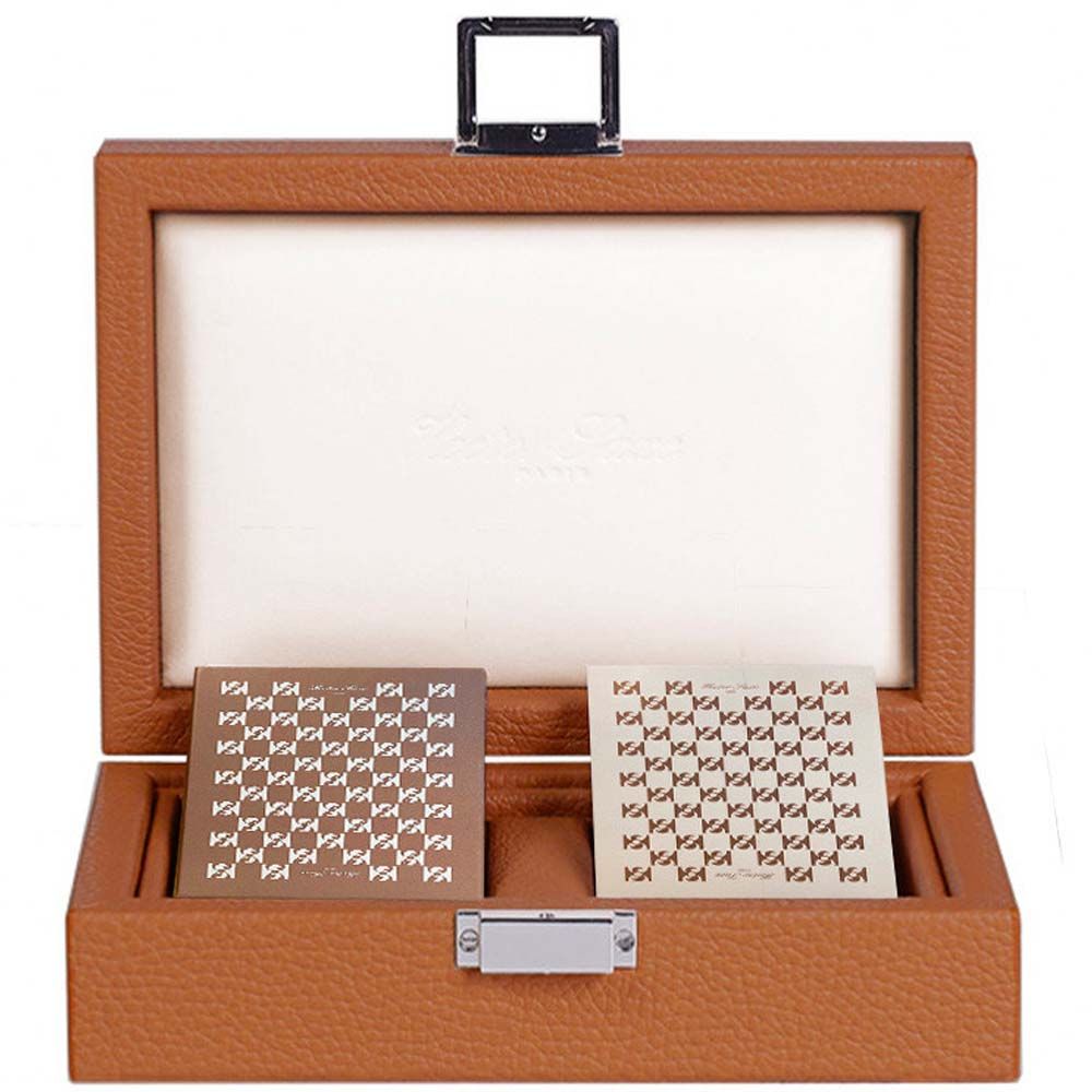 Leather Card Set Case Box