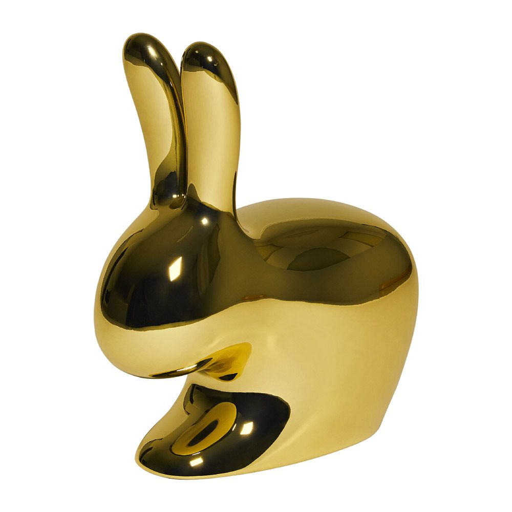 Qeeboo Rabbit Chair Metal Finish - Medium