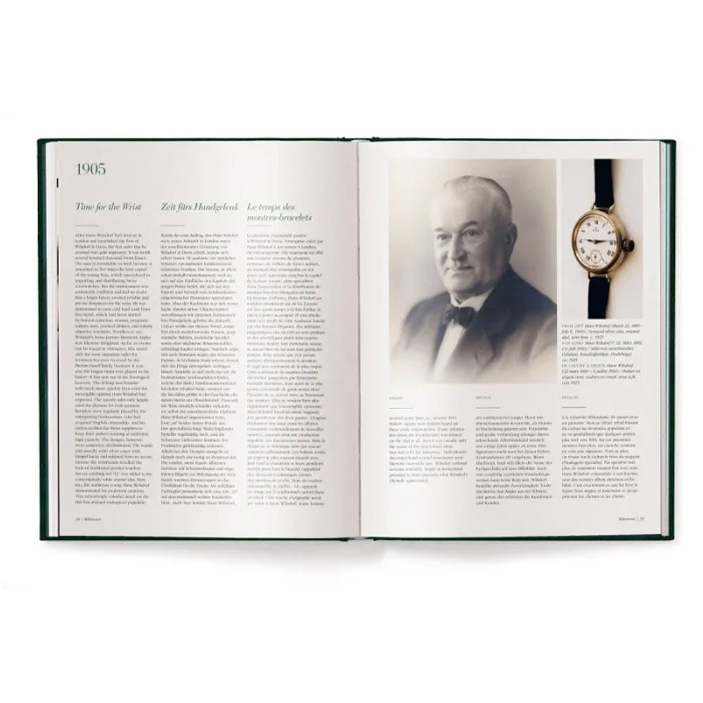 The Rolex Watch Book - Coffee Design Table Book
