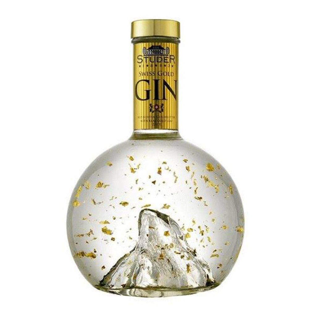 Studer Swiss Gold gin // Luxury For Men
