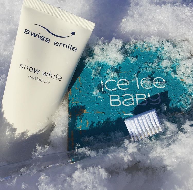 Swiss Smile snow white toothpaste