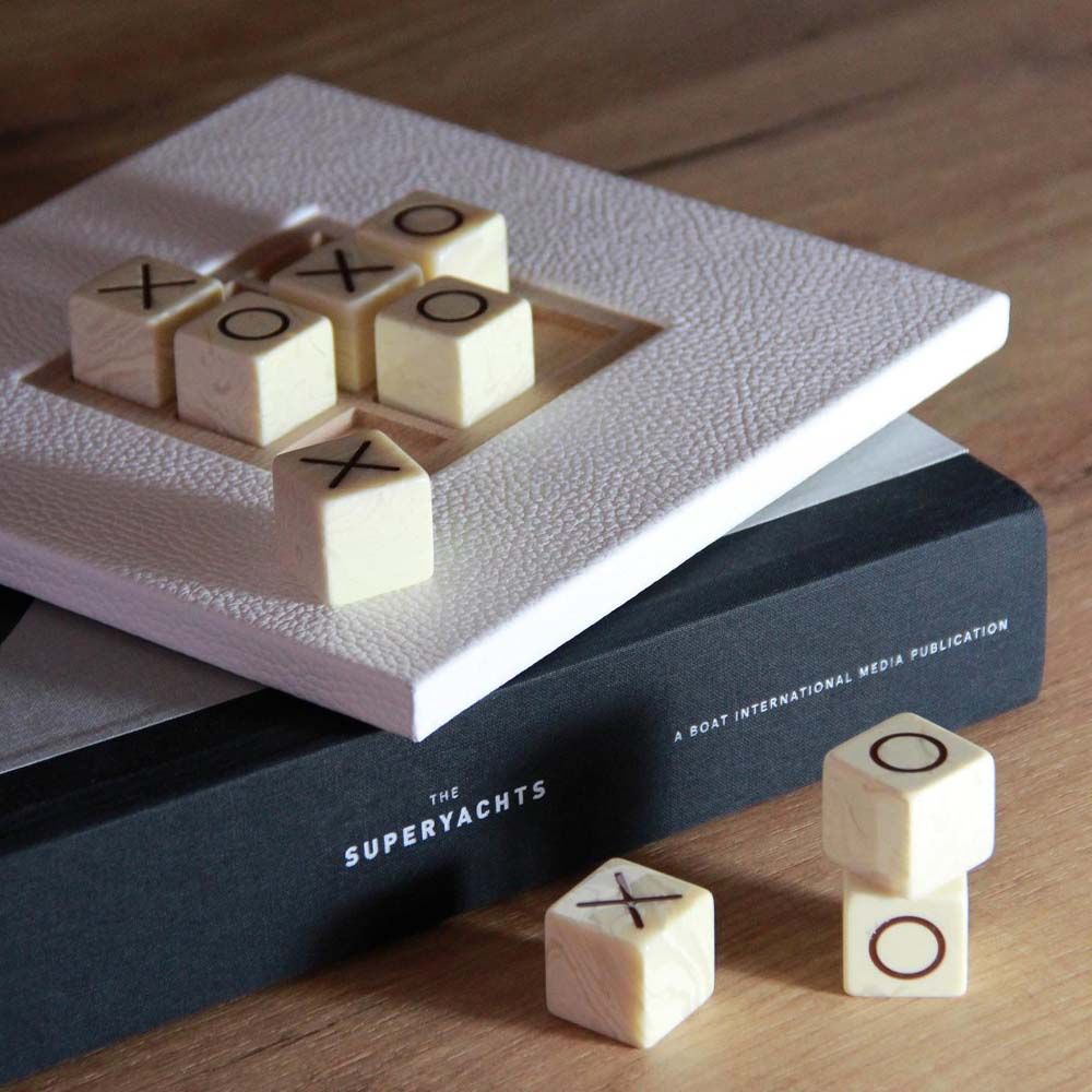 Leather Tic Tac Toe Game