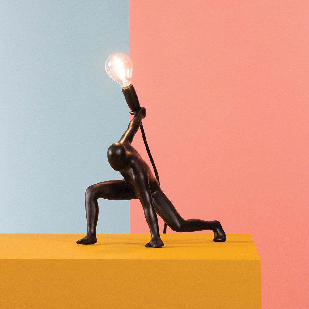 Werkwaardig Dancer Lamp Black - A unique, creative and special table lamp!