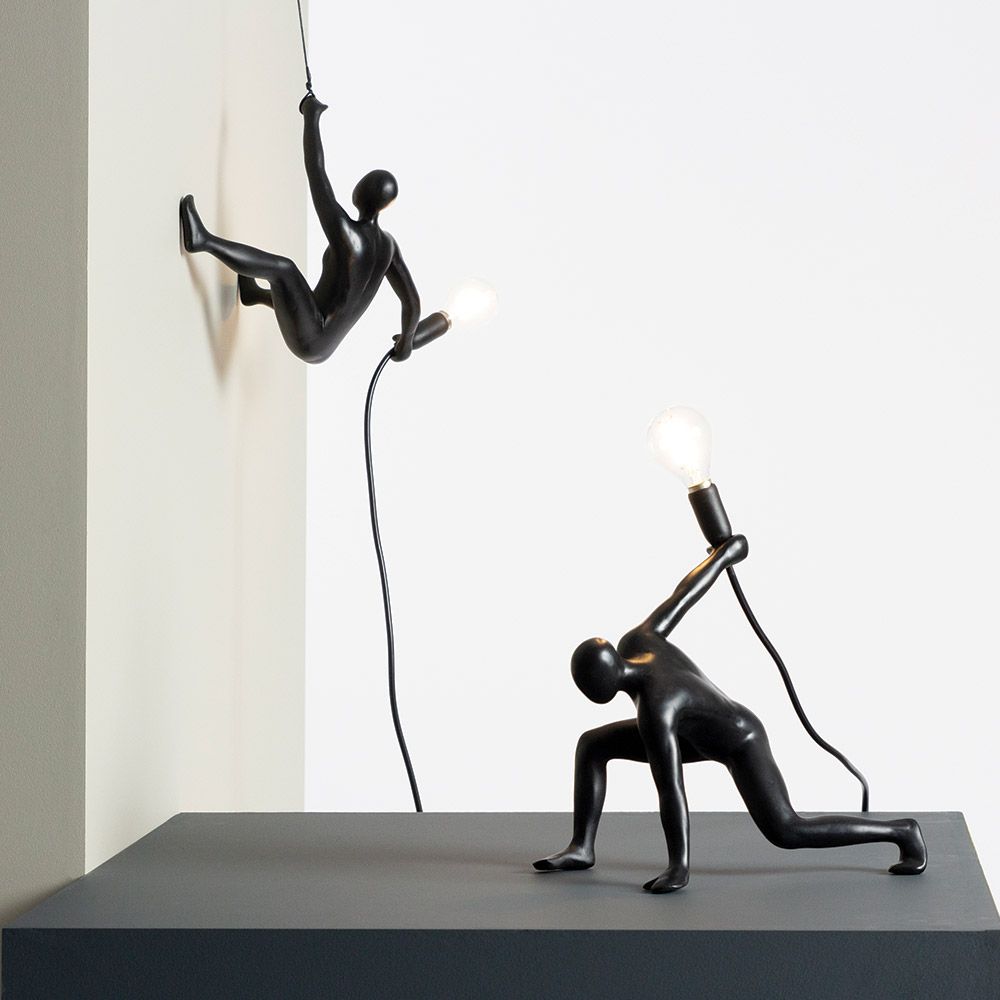 Werkwaardig Dancer Lamp Black - A unique, creative and special table lamp!