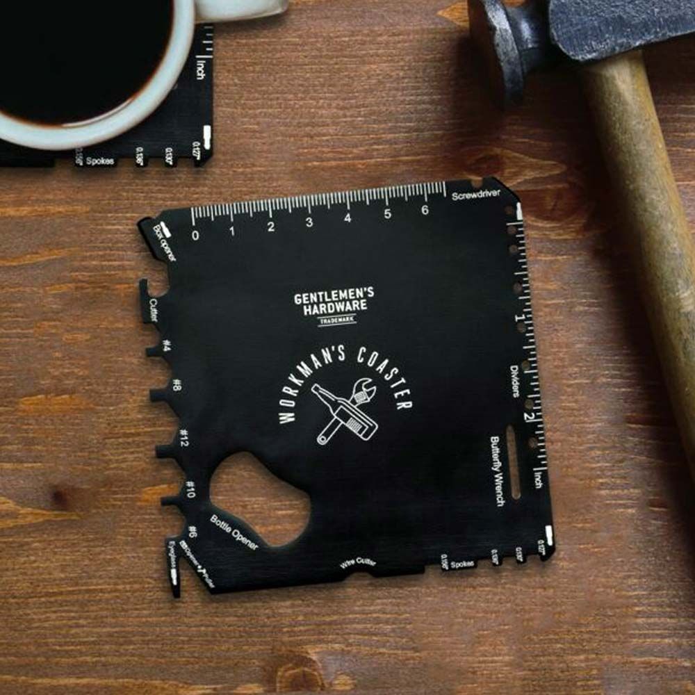 Workman's Multi Tool 20-in-1 Coaster Set