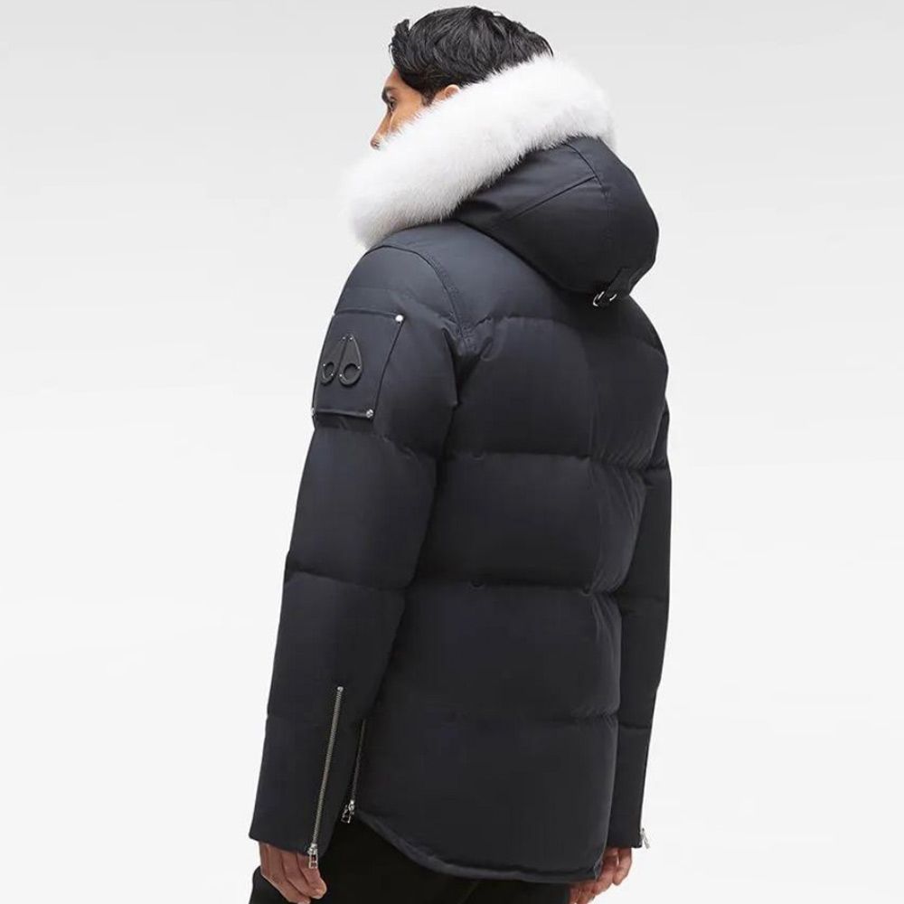 Moose Knuckles Original 3Q Fur Jacke - Marine