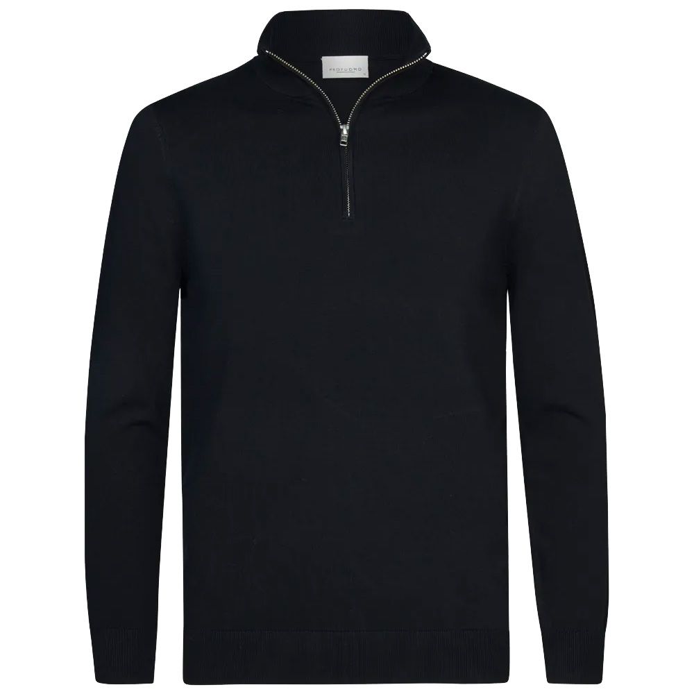 Profuomo Pullover Half Zip - Navy