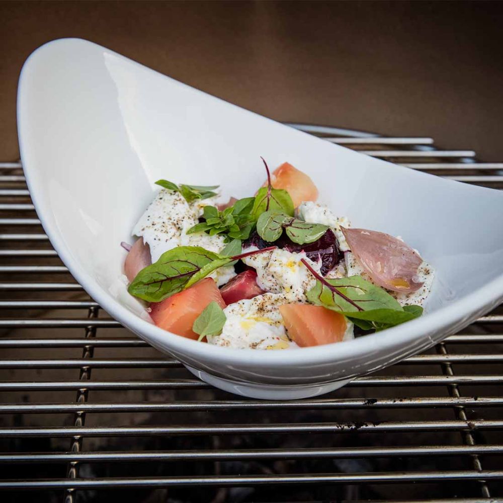 Yakiniku Kamado Grill Large with base and side plates