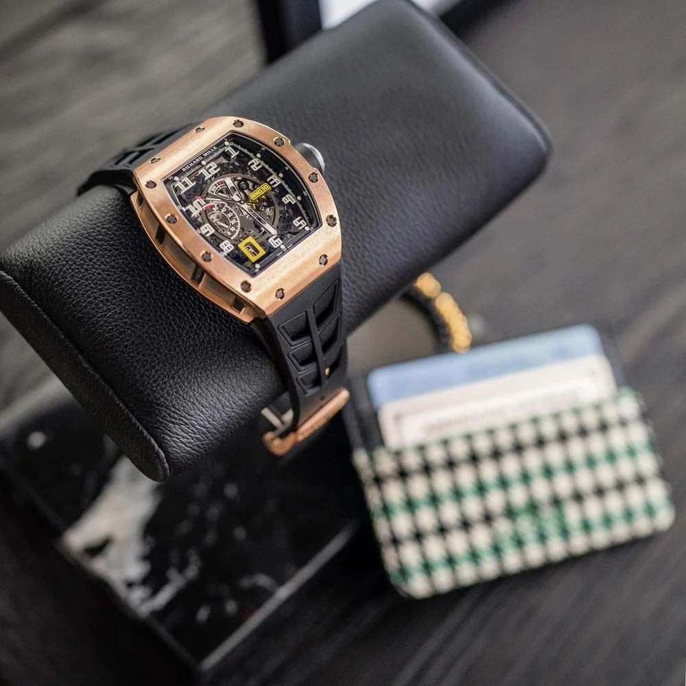 Double Watch Stand Classic - Black