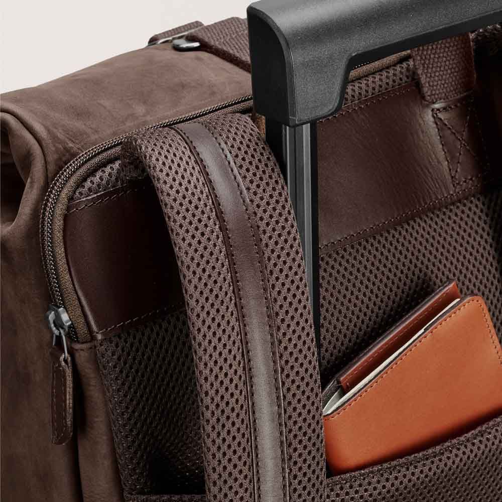 Carl Friedrik City-Hopper Backpack - Chocolate