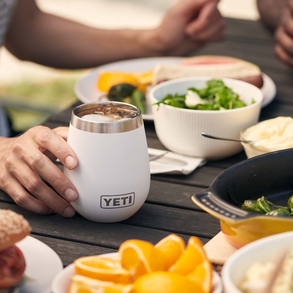 YETI Rambler 10 Oz Wine Tumbler - White