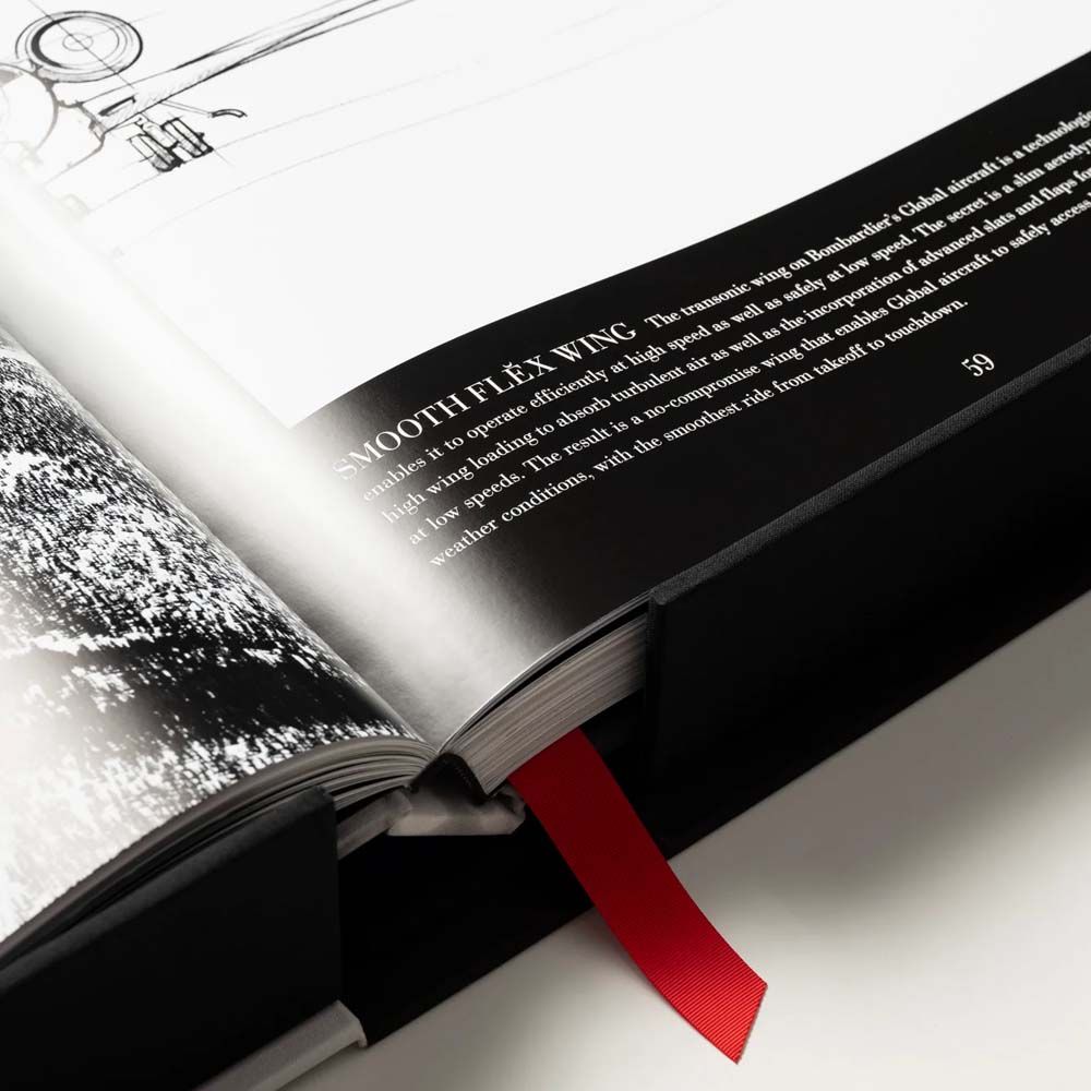 Assouline Bombardier Jet Planes Coffee Table Book