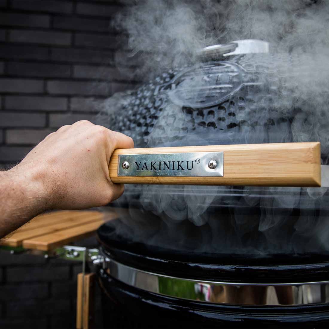 Yakiniku Kamado Grill Large with base and side plates