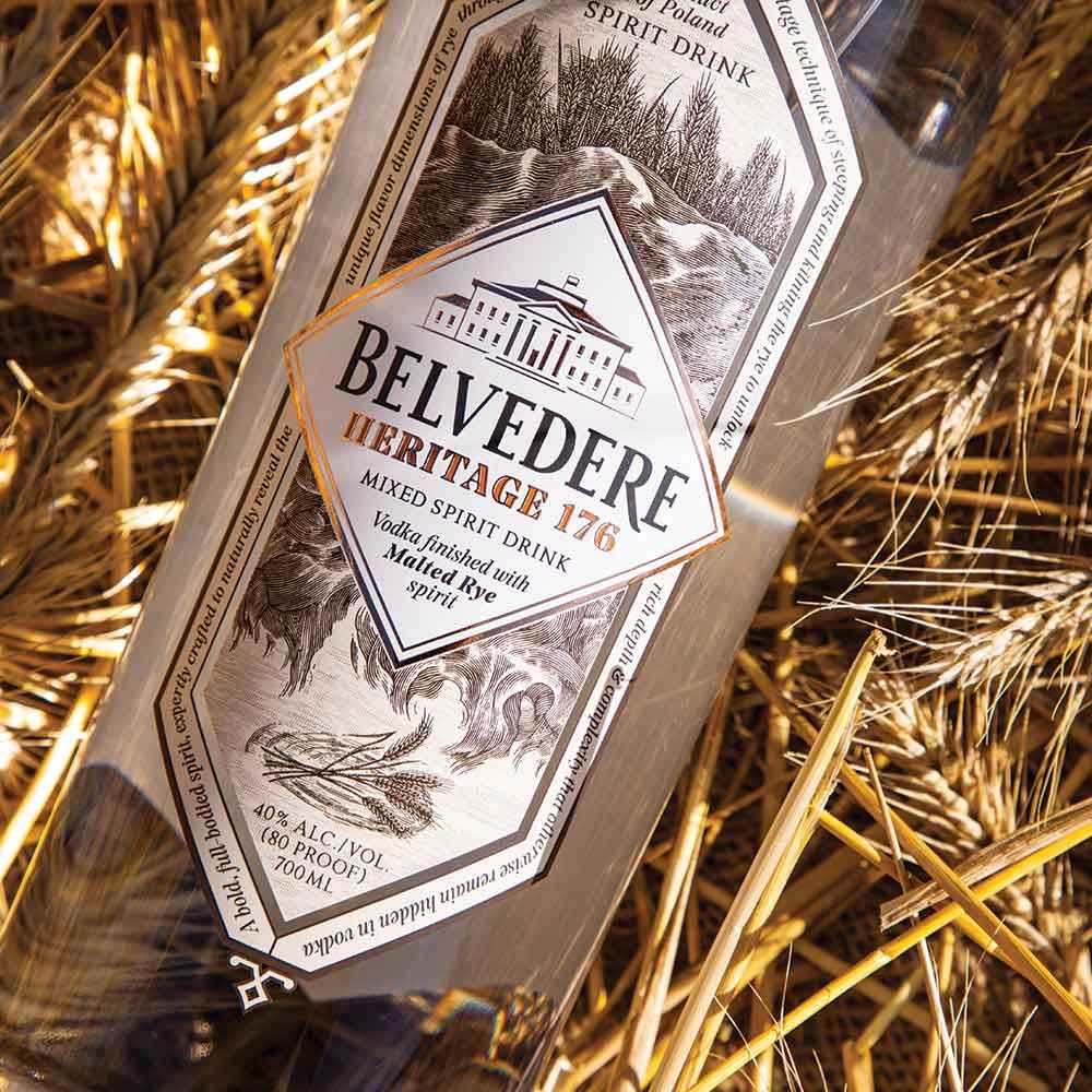 Perfect Serve Wodka On The Rocks - Belvedere Heritage 176 & P-Stash