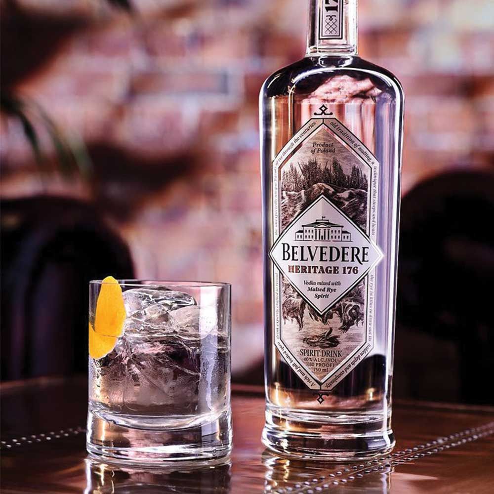 Perfect Serve Wodka On The Rocks - Belvedere Heritage 176 & P-Stash