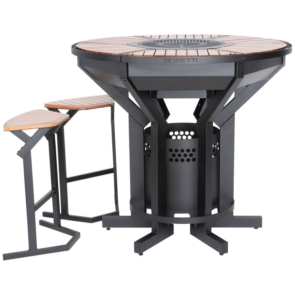 Boretti Focolare Charcoal Barbecue & Table
