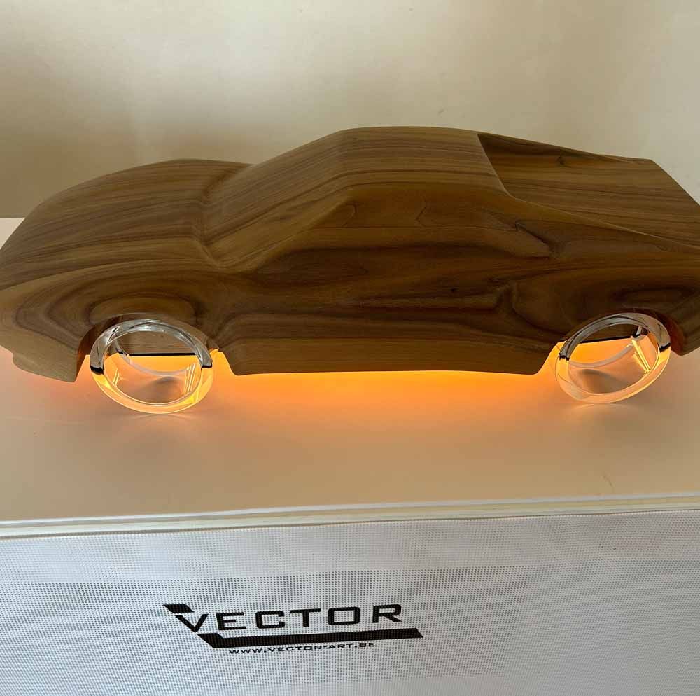 Vector Art Ferrari 288 GTO Holzmodell