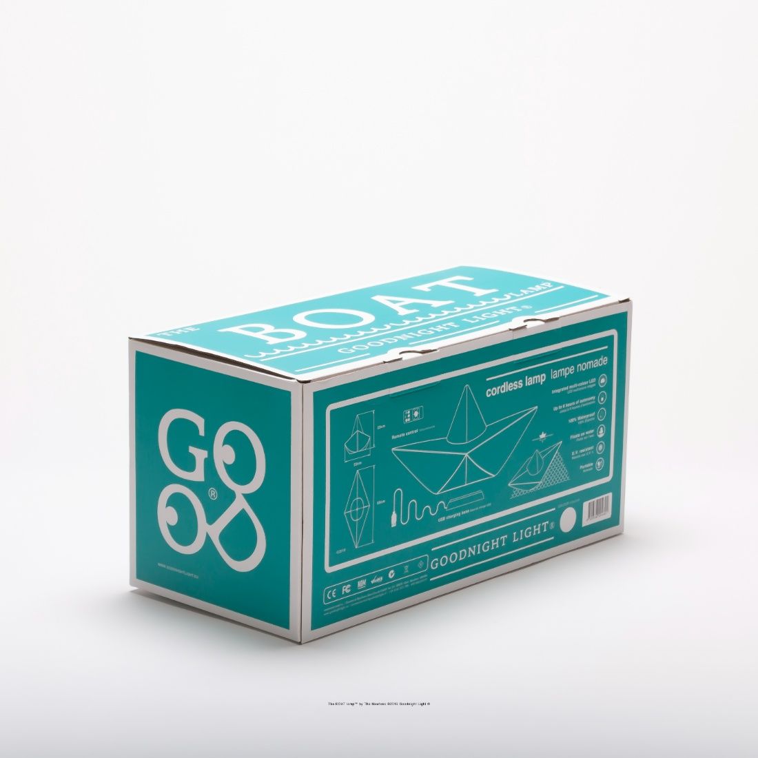 Goodnight Light Bootlamp - Een regenboog aan kleuren om uit te kiezen!