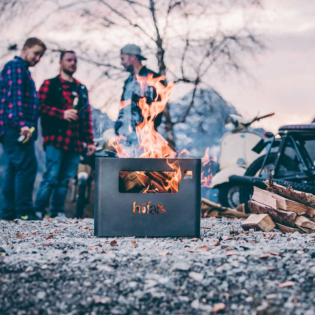 Höfats Beer Box Vuurkorf | Luxury For Men