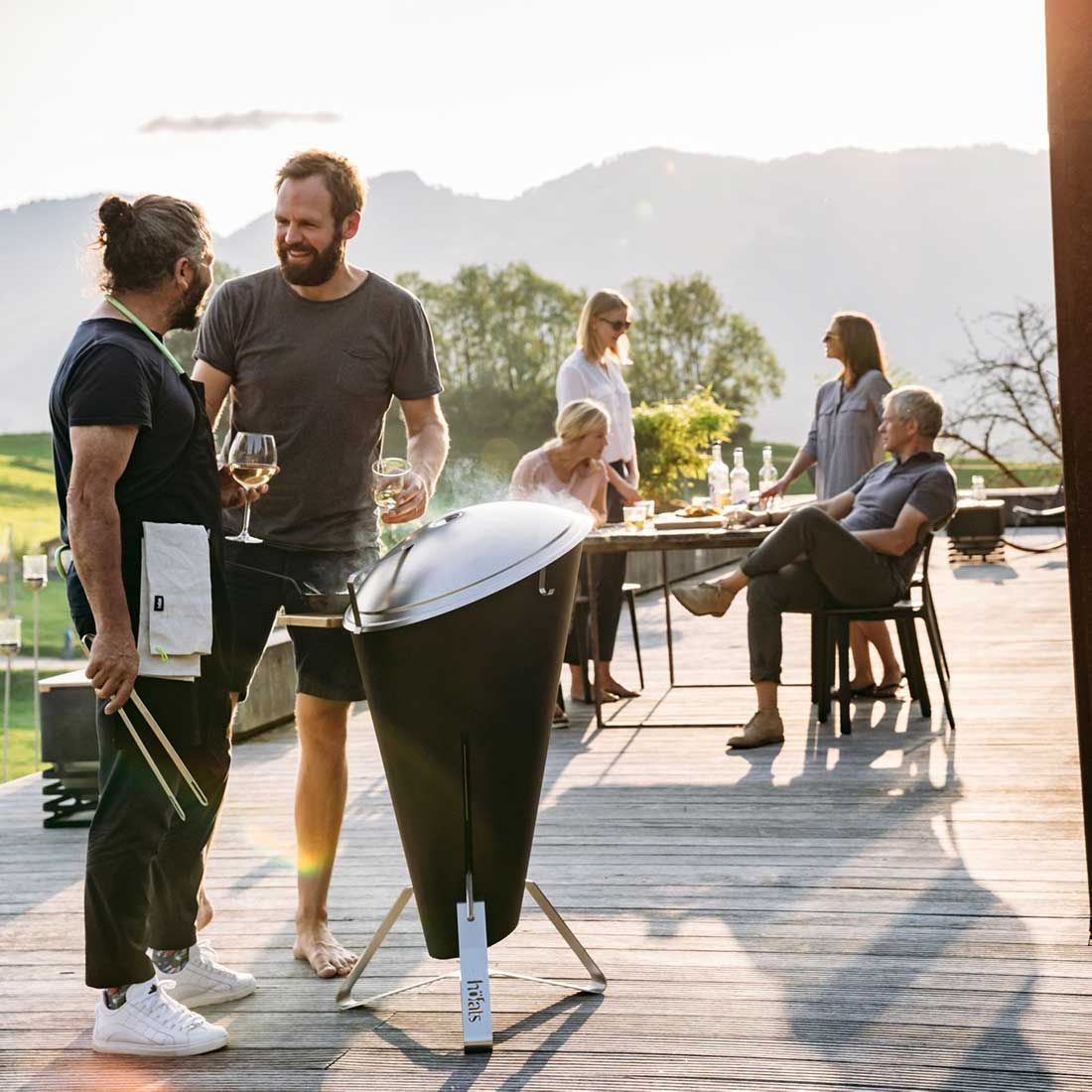 Höfats Cône Gril À Charbon De Bois